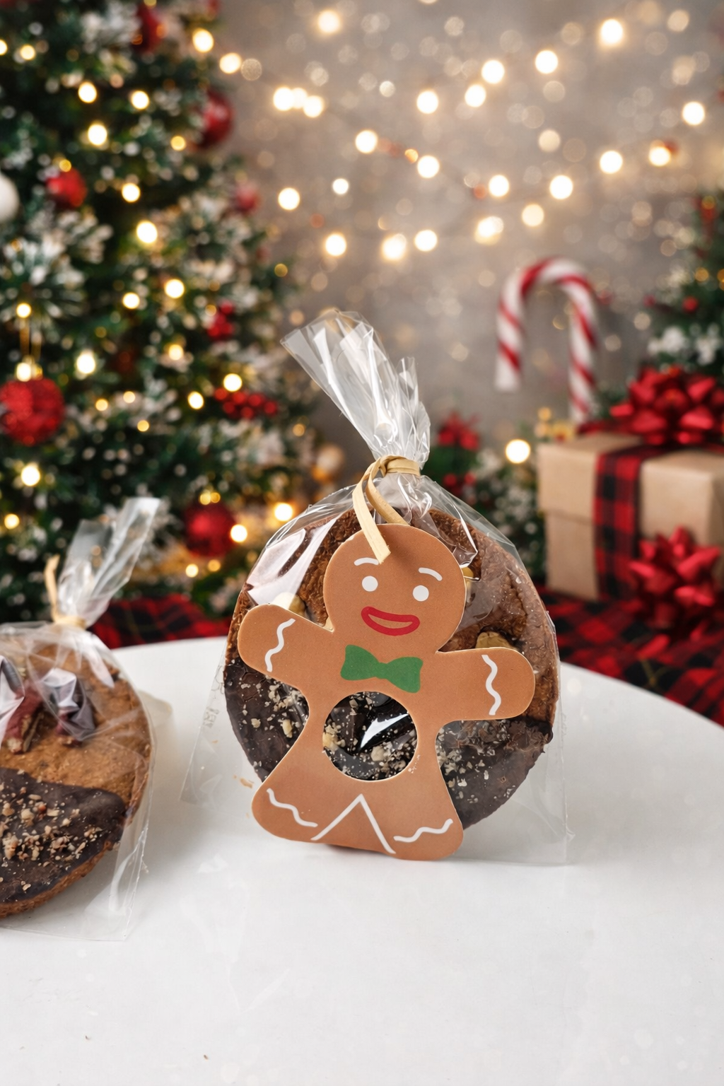 Jumbo Cookie (Gingerbread packaging ) – Healthy Patisserie
